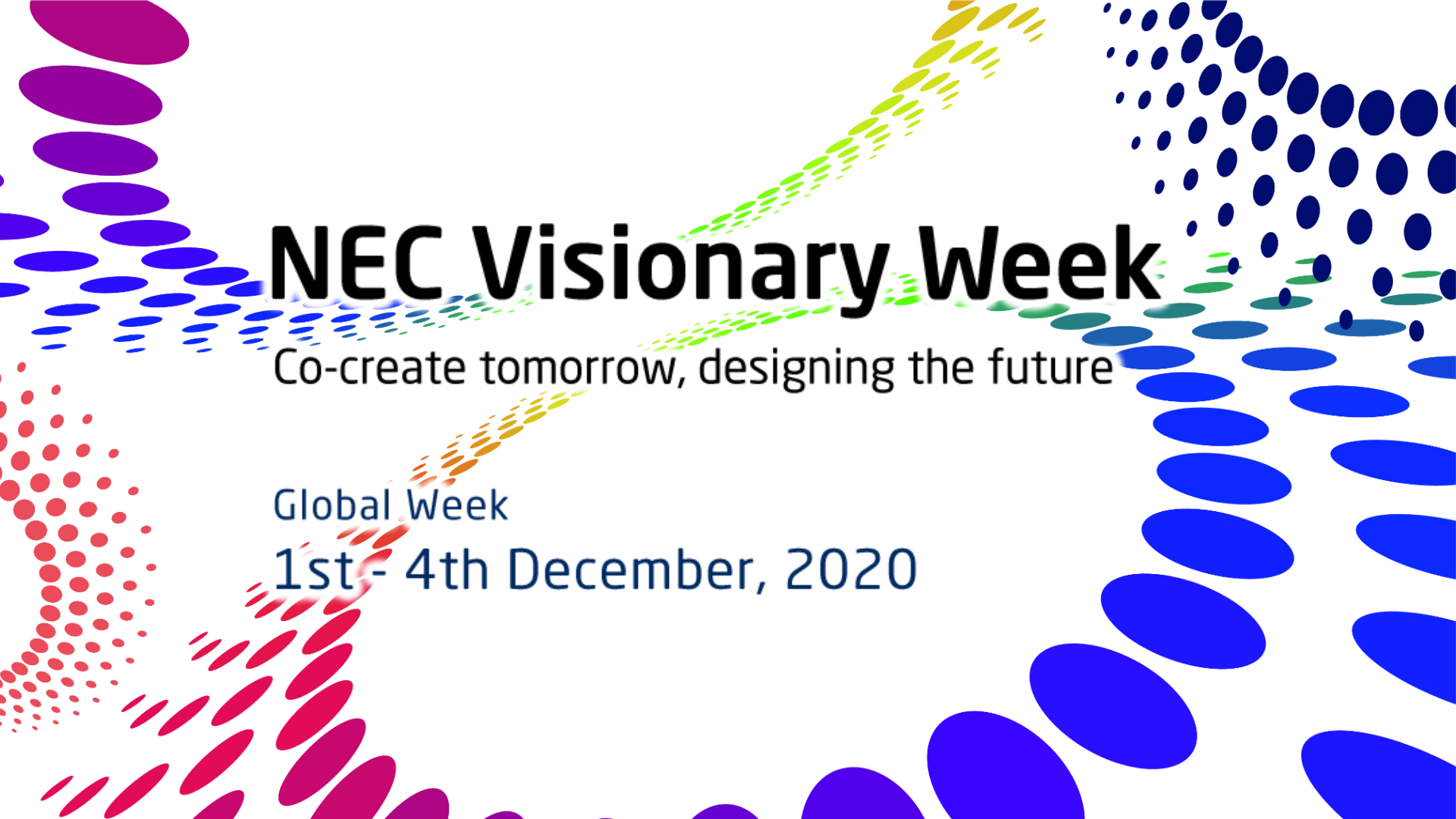 NEC將舉辦首屆NEC Visionary Week 一場全面數位化的會議和展覽 | NEC